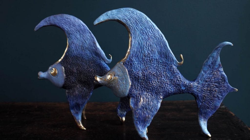 Bronze Fish (Pair) - Kilbaha Gallery | Ireland’s Contemporary Art ...