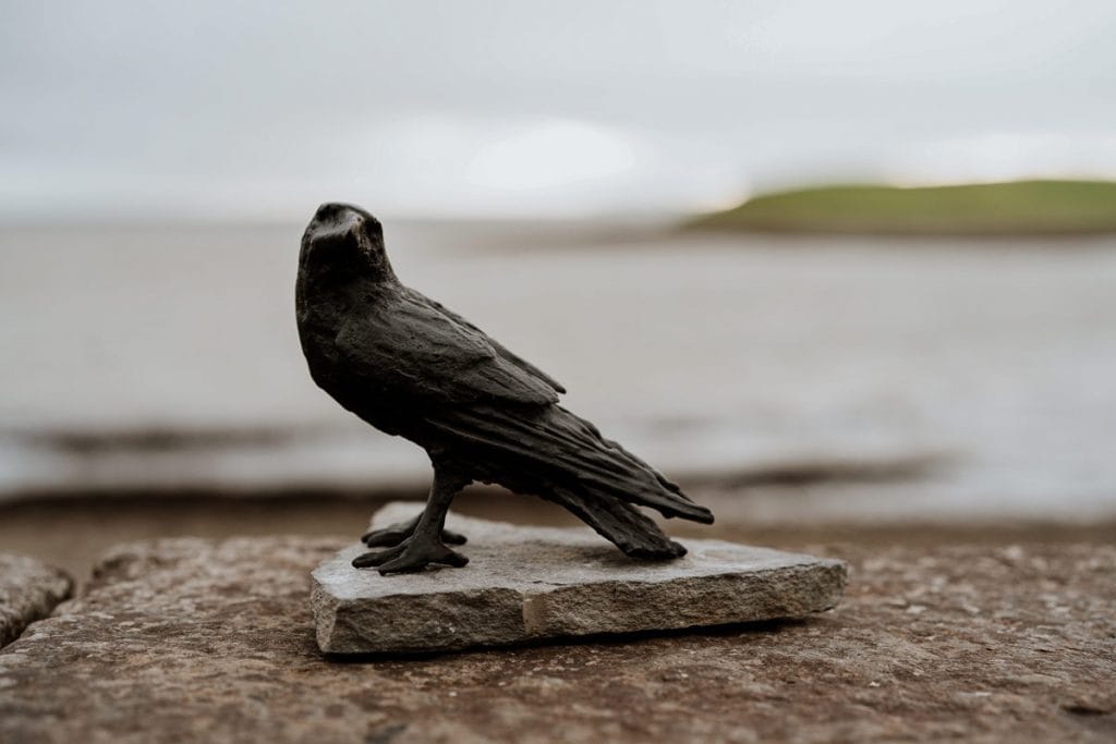Miniature Bronze Raven 1 - Kilbaha Gallery | Ireland’s Contemporary Art ...