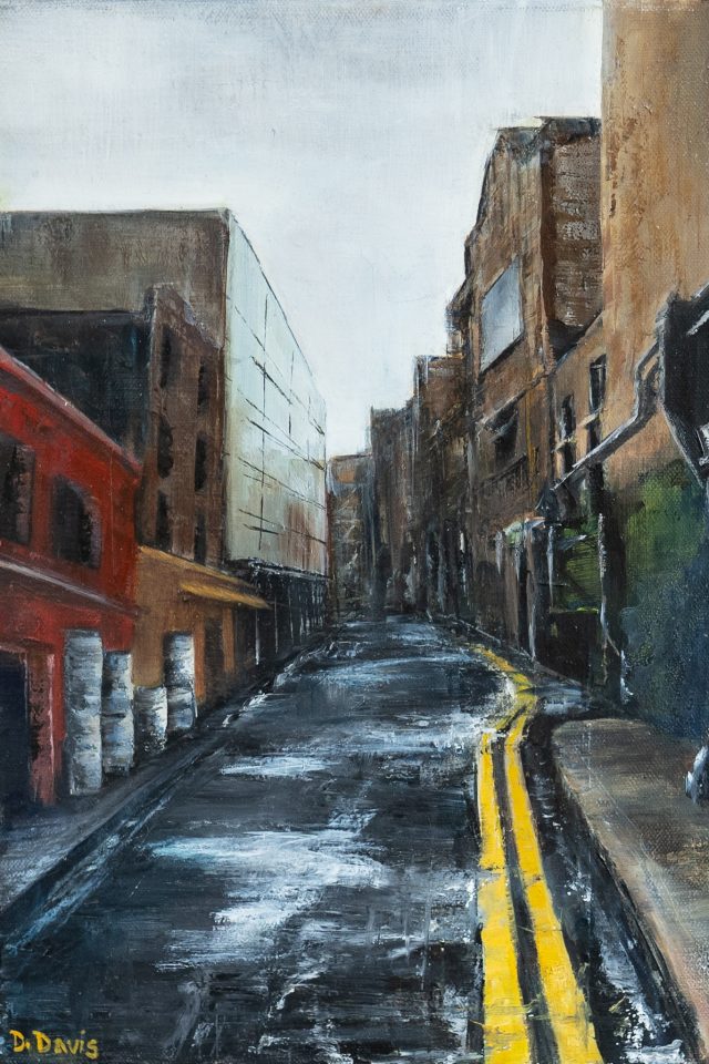 Dublin Alley by Delaney Davis for Kilbaha Gallery