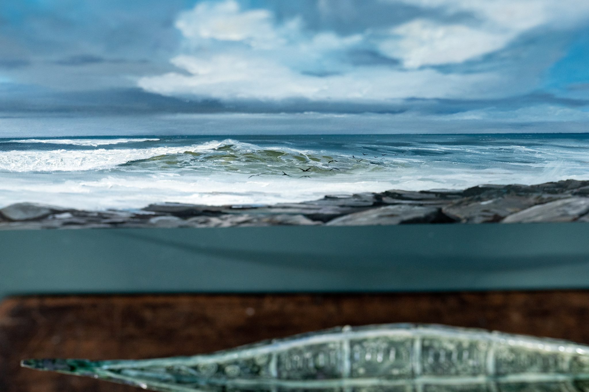 Doolin Waves by D for Kilbaha Gallery