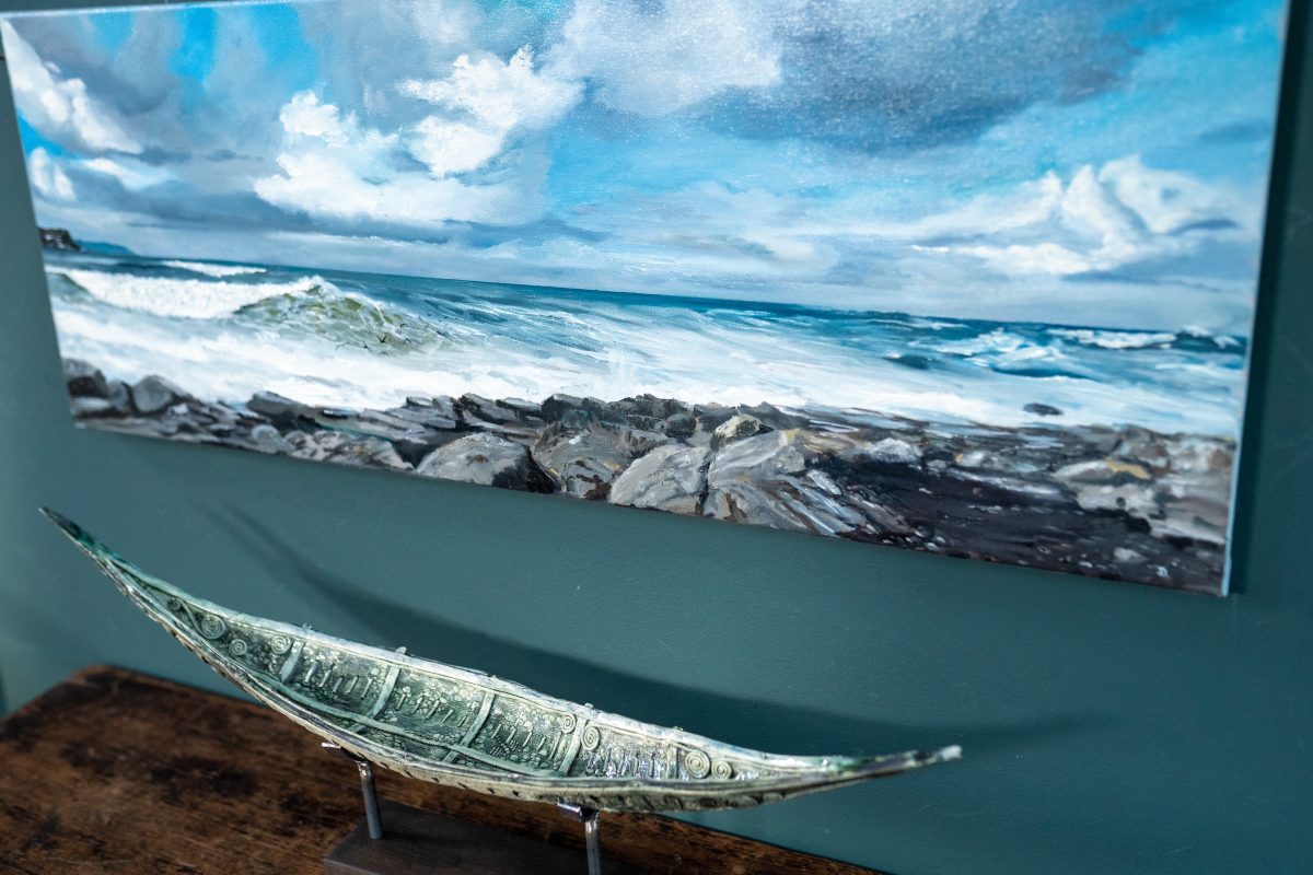 Doolin Waves by D for Kilbaha Gallery