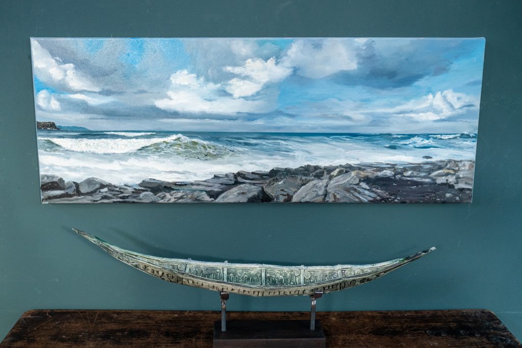 Doolin Waves by D for Kilbaha Gallery