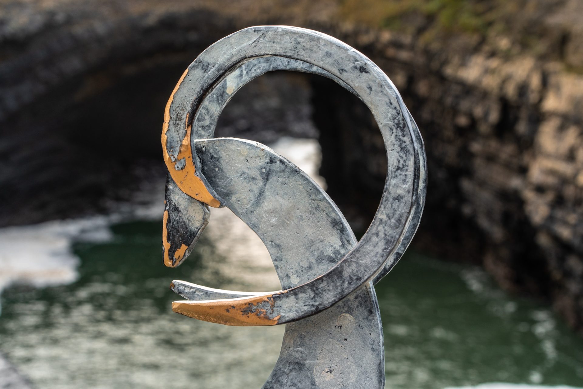 Bronze Goat by sculptor Seamus Connolly Kilbaha Gallery