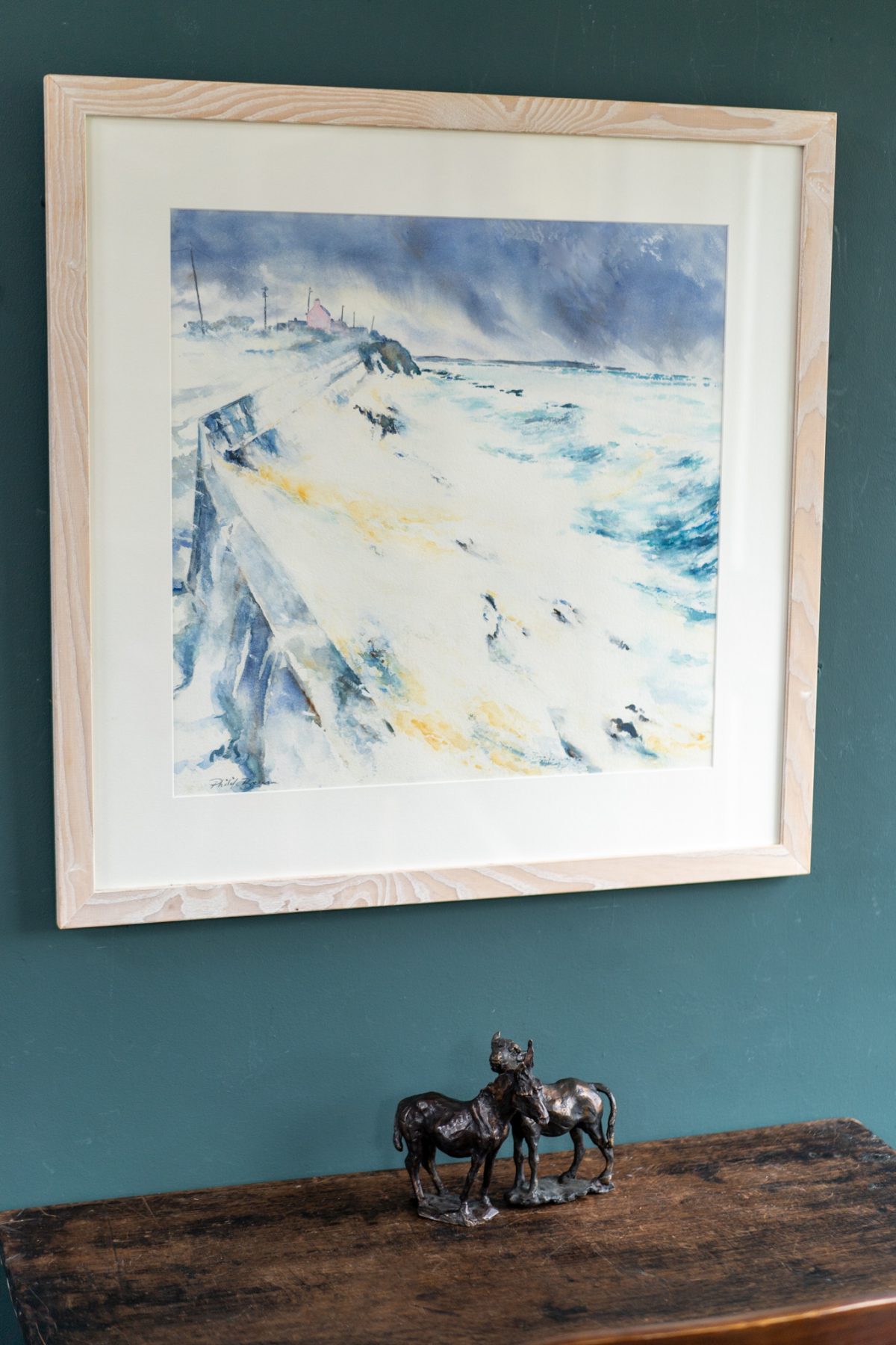 Quilty A Gale at Clogher Point by Phil Brennan