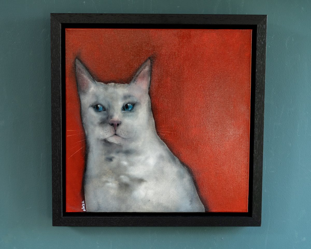 Alan the Cat by Heidi Wickham for Kilbaha Gallery