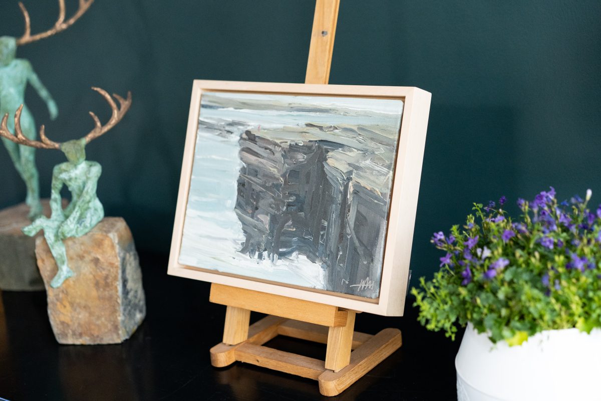 Kilkee Cliffs by Kaye Maahs for Kilbaha Gallery