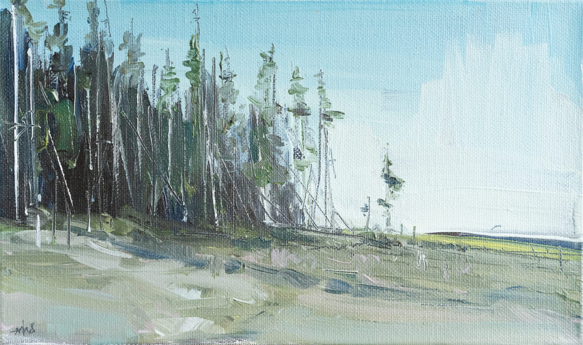 Forest Edge by Kaye Maahs for Kilbaha Gallery