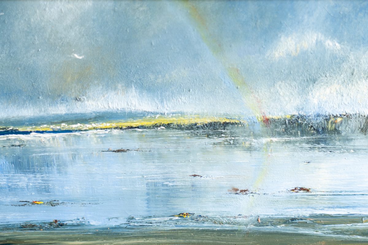 Rainbow over Banna Beach (larger)Mark Eldred for Kilbaha Gallery