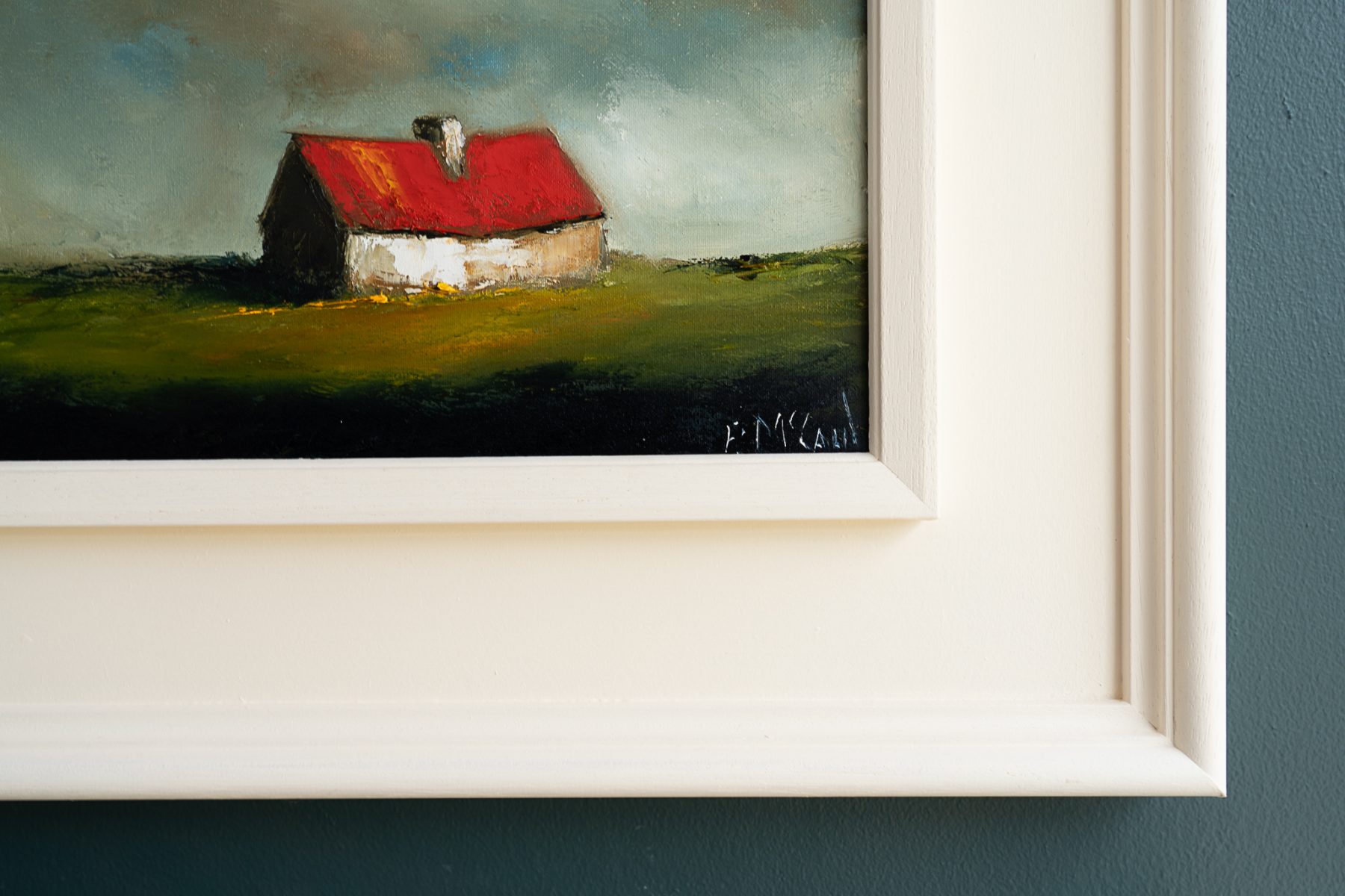 Storm Cottage by Padraig McCaul for Kilbaha Gallery