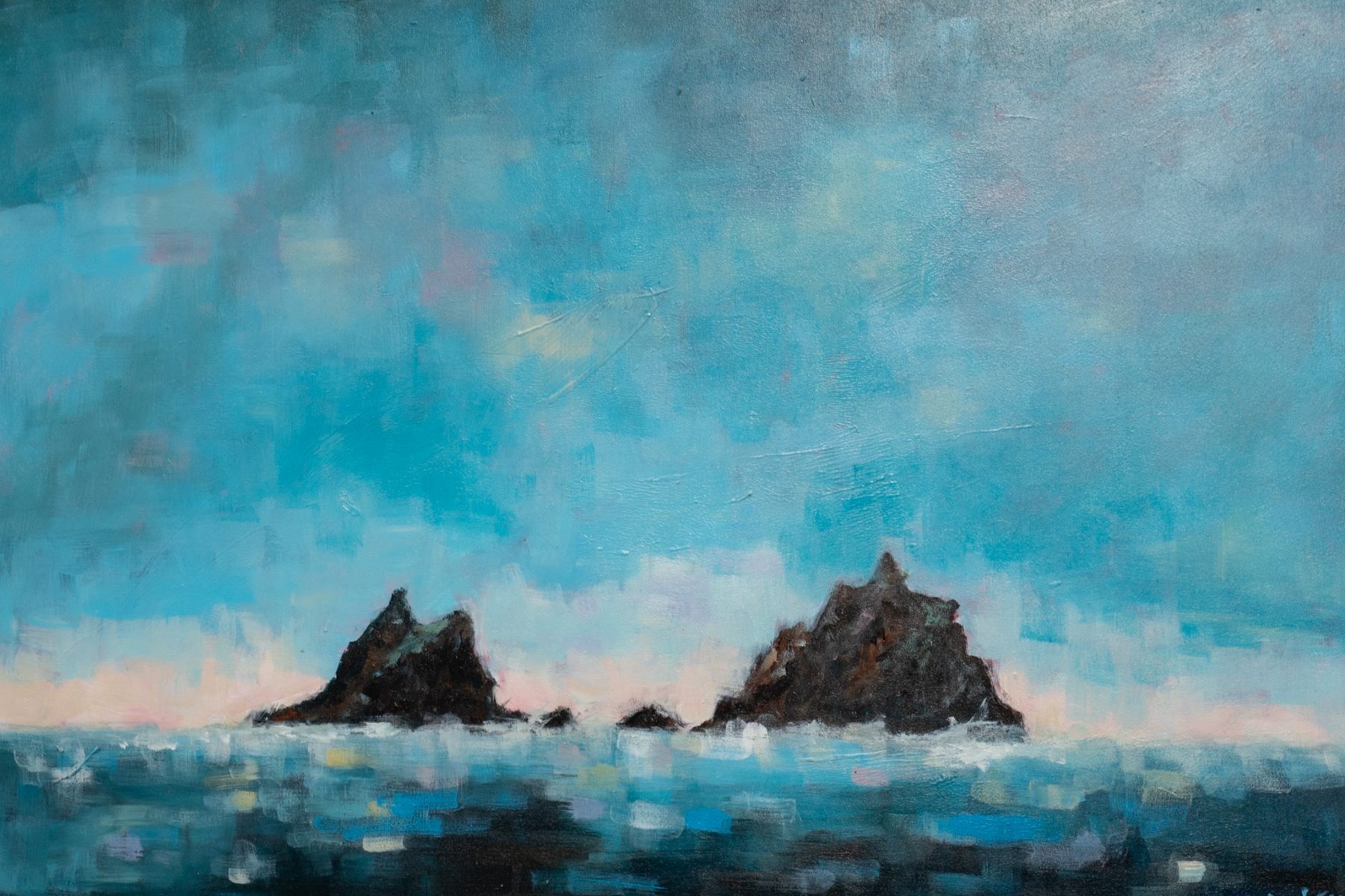 The Skelligs by Danny Vincent Smith for Kilbaha Gallery
