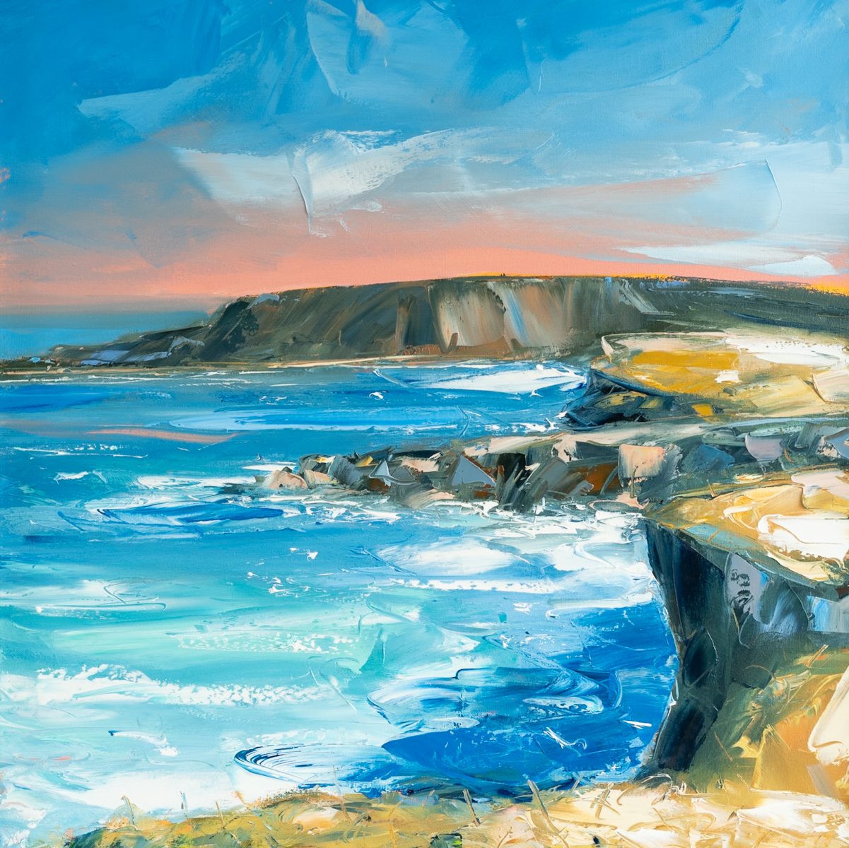 Georges Head Kilkee by David Coyne for Kilbaha Gallery